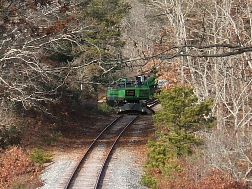 Tree cutting continues: The GreatRails North American Railroad Photo ...